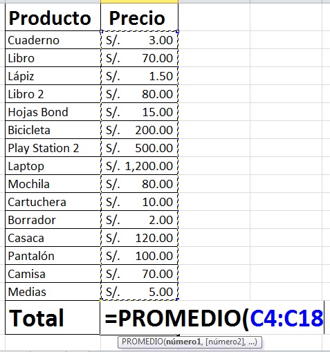 ¿Qué son las fórmulas de excel? « Fórmulas En Excel « Excel Intermedio