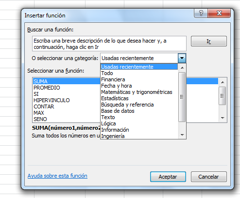 ¿Cómo ingresar fórmulas en Excel? « Fórmulas En Excel « Excel Intermedio